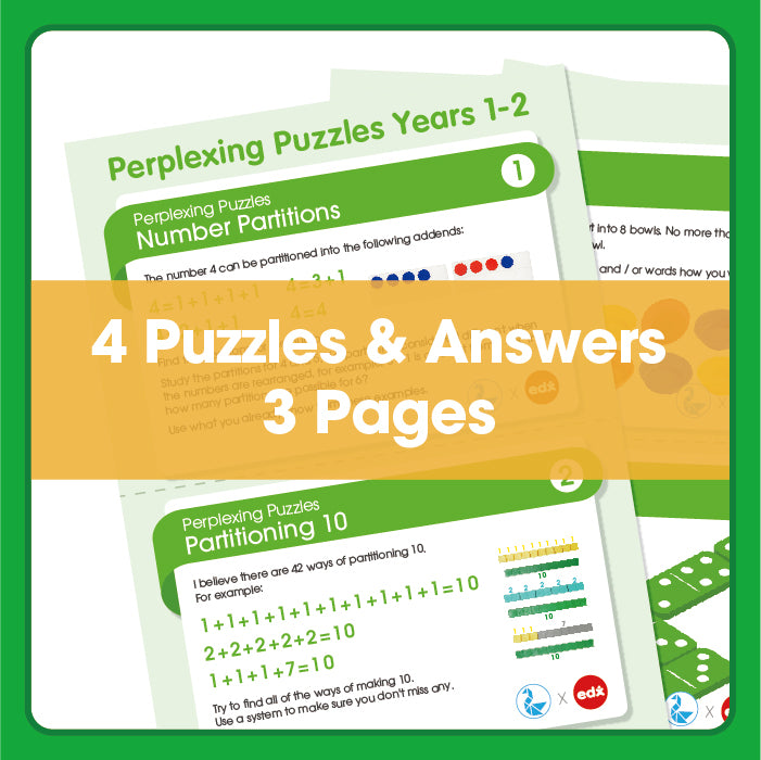 Edx Education Perplexing Puzzles For Grade Levels 1 To 2 Uk Shopedx 