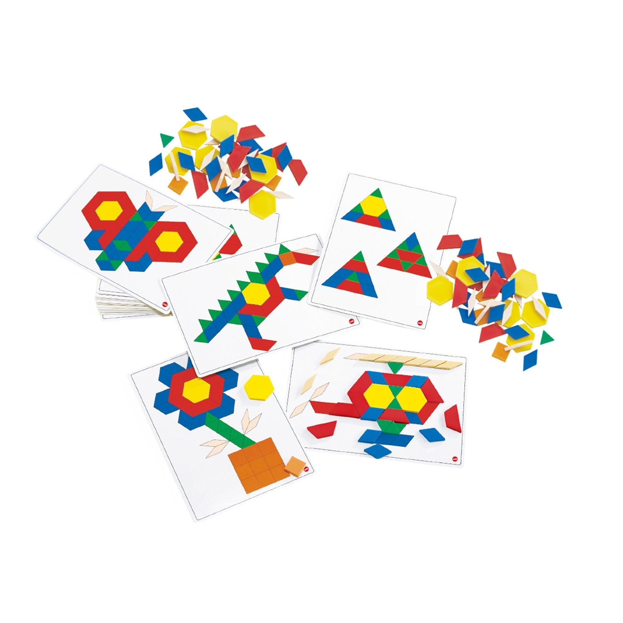 Pattern Block Picture Cards – UK Shopedx
