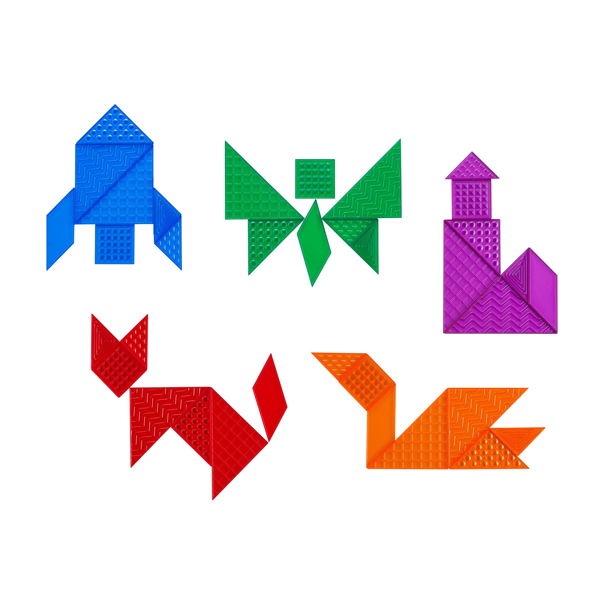Translucent Sensory Tangram – UK Shopedx